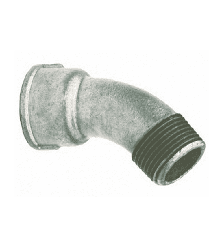 Curva 45º rosca macho / hembra - SERIOR
